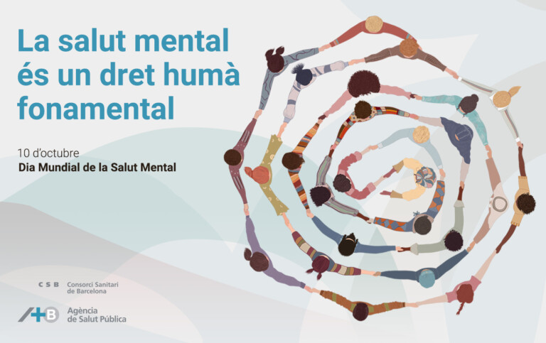 10 d'octubre, Dia Mundial de la Salut Mental - ASPB - Agència de Salut Pública de Barcelona